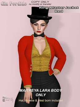 Second Life Marketplace - DEMO Ring Master Jacket